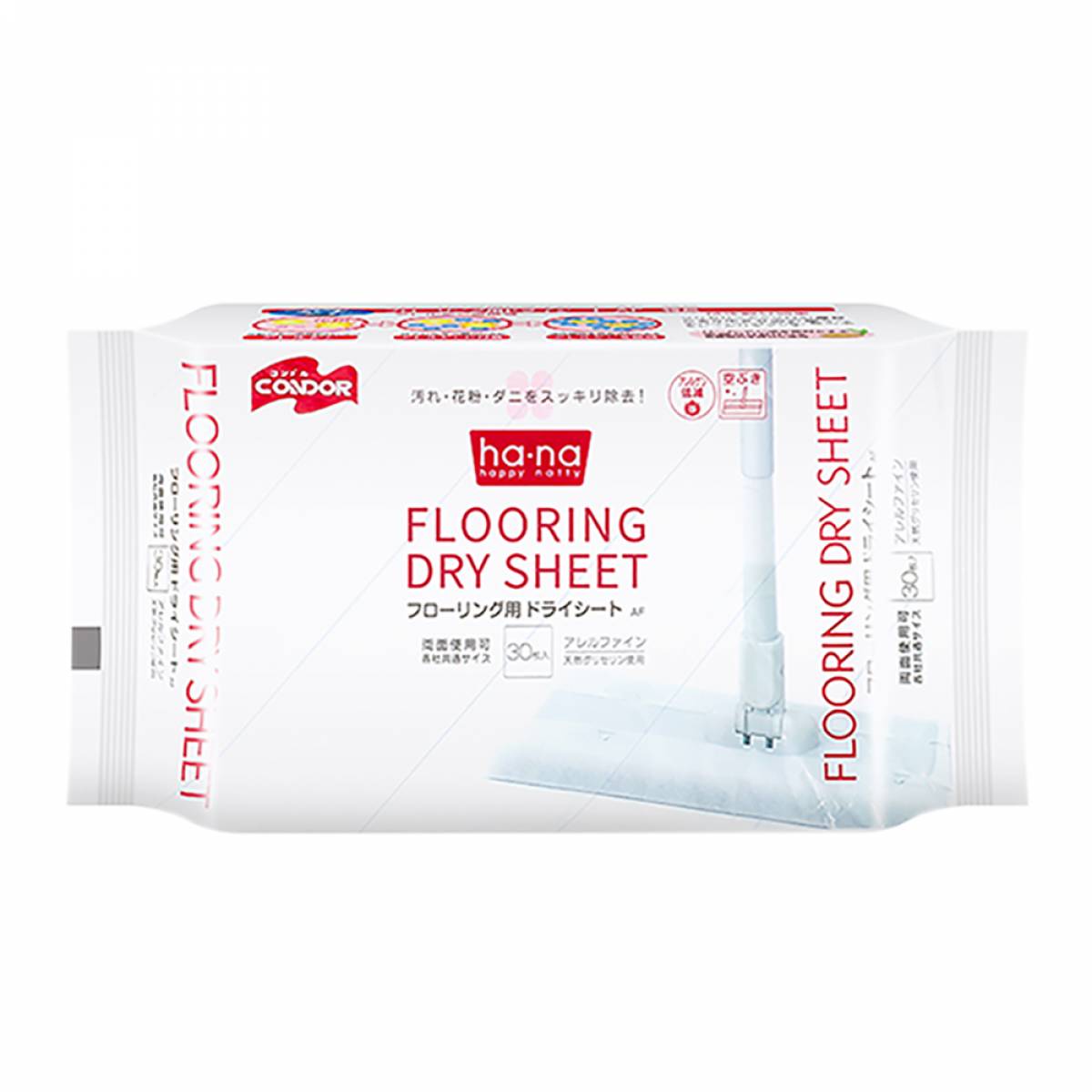 Japan Condor Flooring Dry Sheet 30 Sheets Wipe Floor Cleaning Sheet