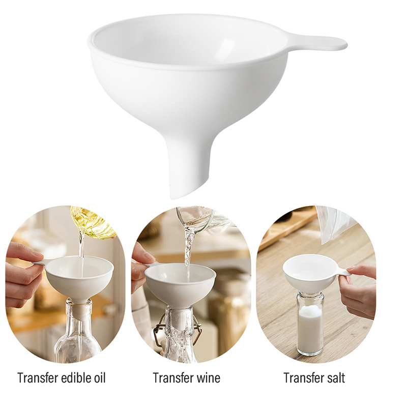 Kitchen Funnel Oil Water Spices Pouring Funnel Eco-friendly PP Plastic ...