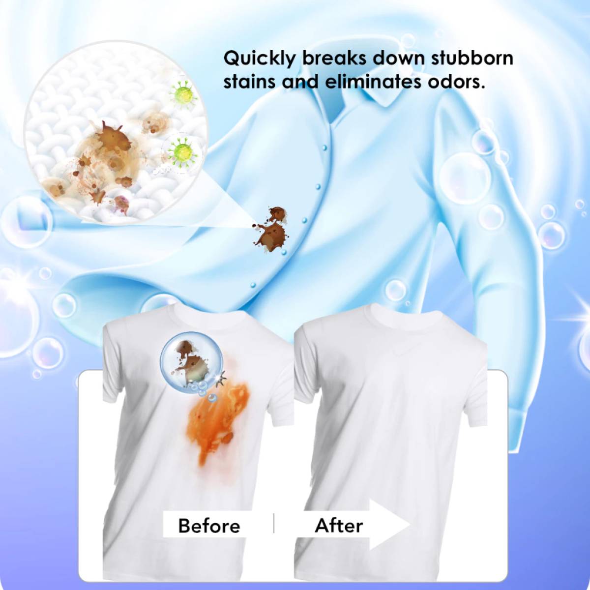 Magic Amah - Quick Clean Laundry Detergent Antibacterial