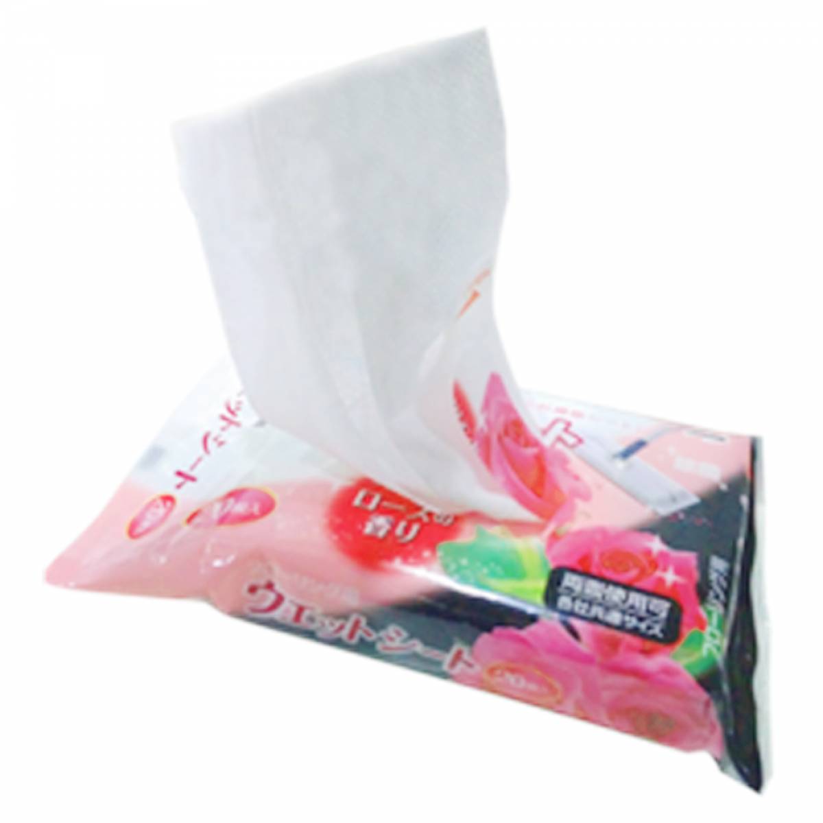 Japan Condor Sterilization Floor Wet Wipes Sheet 20 Sheets/pack-Rose