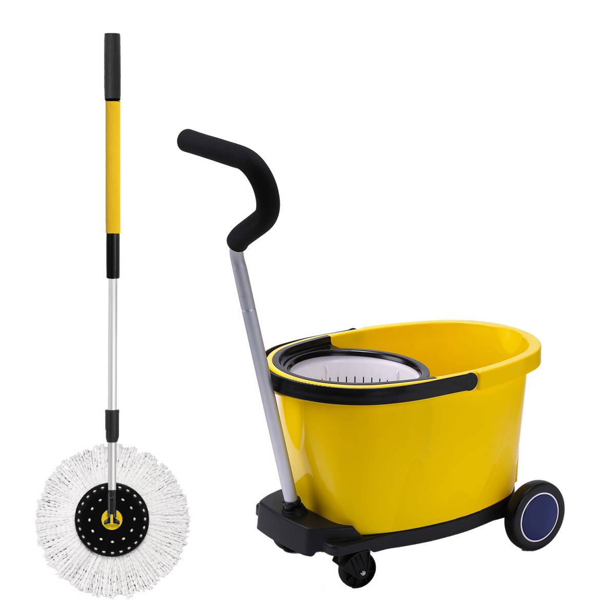 SupaMop Commercial Spin Mop Set Special for big space time-saving and ...