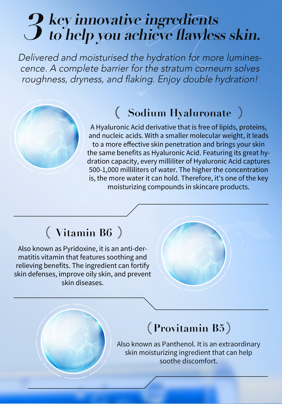 FOR BELOVED GIRL Taiwan 3 Pcs/Box Vitamin B Cloud-Silk Mask For Dry ...